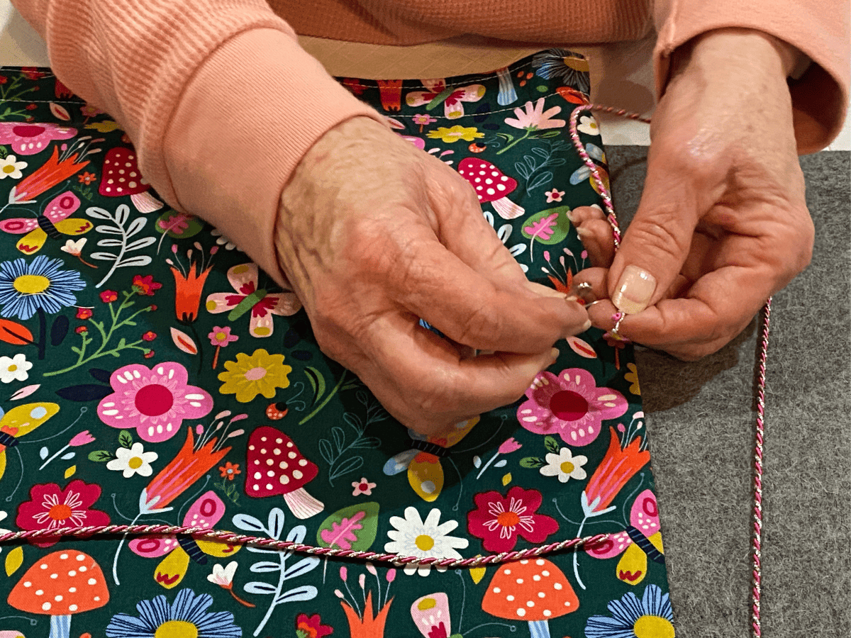 How to Sew a Drawstring Bag-Easy 30-minute project - Nana Sews