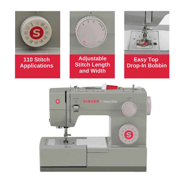 Singer Heavy Duty 4452 Reviews: Live Up To The Hype? - Nana Sews