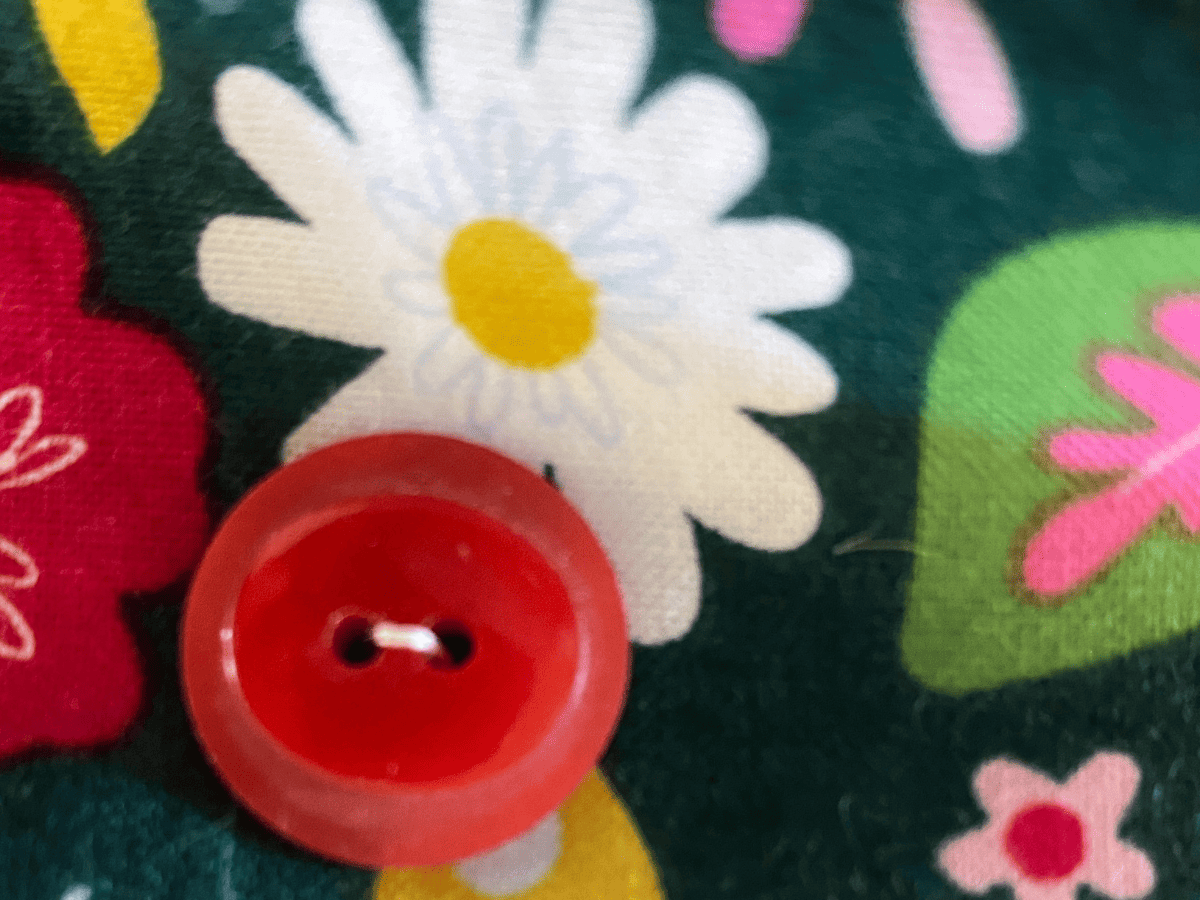 How to Sew a Button in 10 Minutes or Less with easy steps - Nana Sews