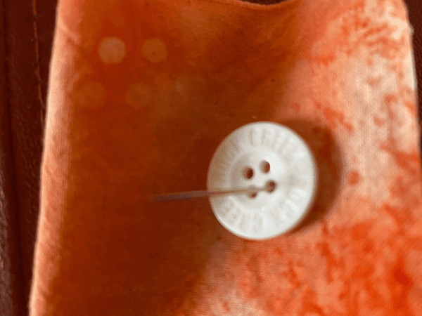 How to Sew a Button in 10 Minutes or Less with easy steps - Nana Sews