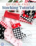 Easy Christmas Stocking Patterns - Nana Sews