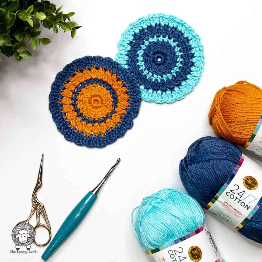 Get Crafty With 22 Easy-to-Make Crochet Coaster Patterns - Nana Sews