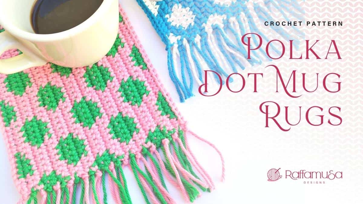 Get Crafty With 22 Easy-to-Make Crochet Coaster Patterns - Nana Sews