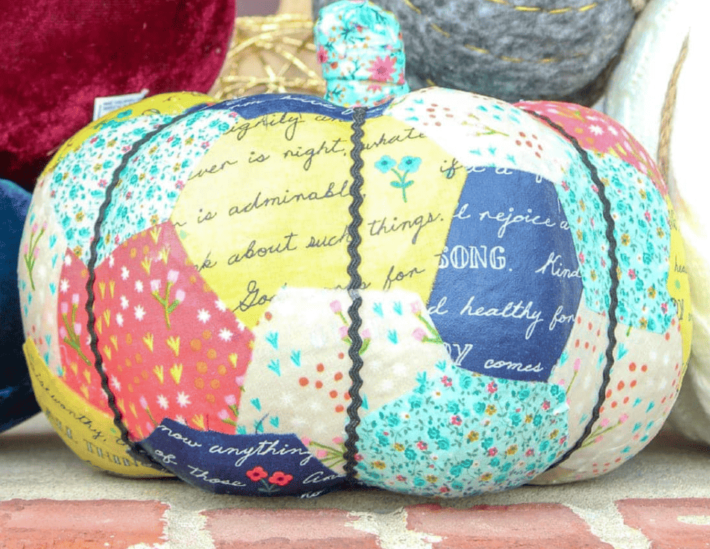 15 Fabric Pumpkins Pattern: Easy Free Sewing Patterns - Nana Sews