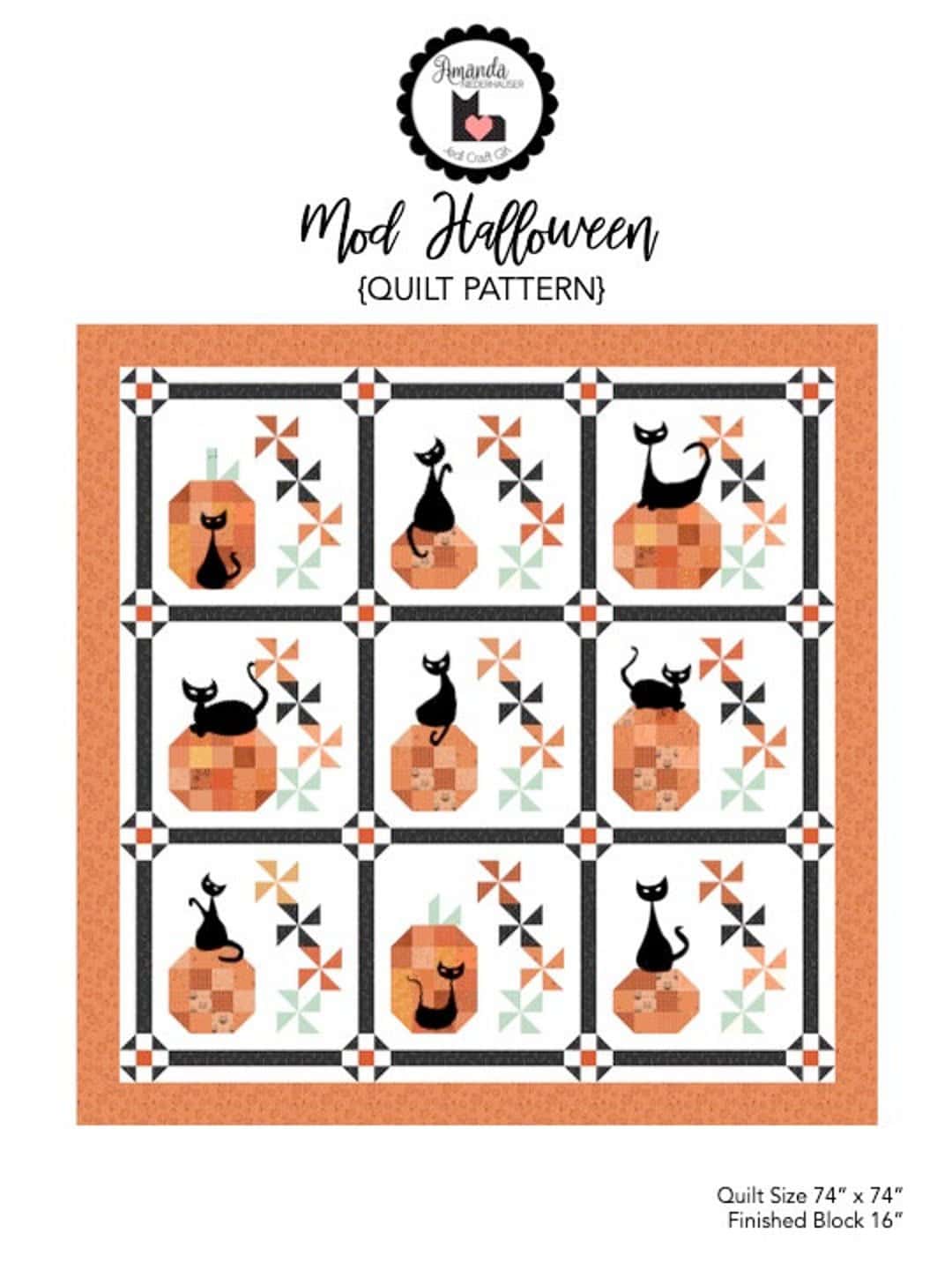 25 Halloween Quilt Patterns: Easy to Intermediate - Nana Sews