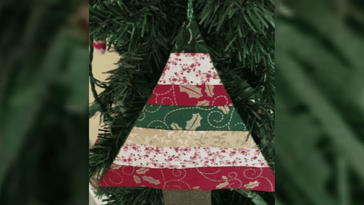 9 Easy Christmas Ornaments To Sew: Easy To Make - Nana Sews