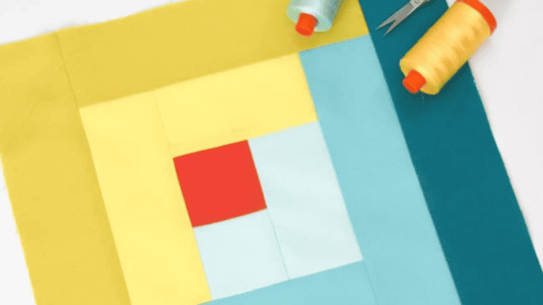 Easy Log Cabin Quilt Patterns - Nana Sews