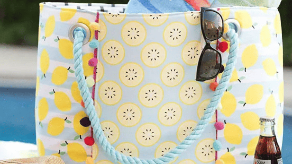 6 Easy Tote Patterns To Sew - Nana Sews