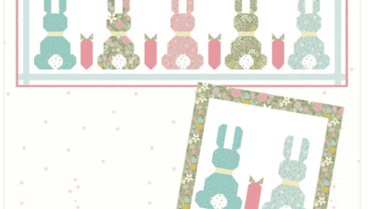 5 Fun and Easy Easter Table Runner Patterns For Your Home - Nana Sews