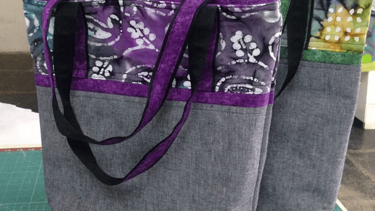 6 Easy Tote Patterns To Sew - Nana Sews