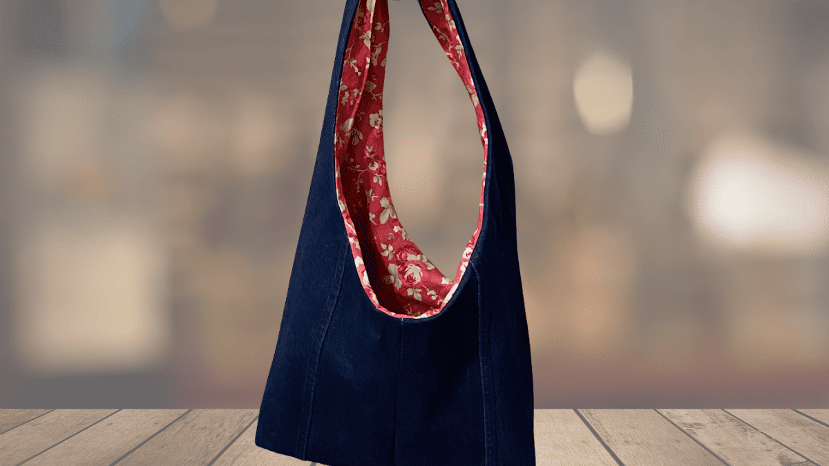 DIY Hobo bag pattern: super easy and versatile - Nana Sews