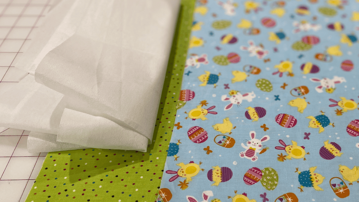 Easy 10-Minute Easter Table Runner Perfect Beginner Sewing - Nana Sews
