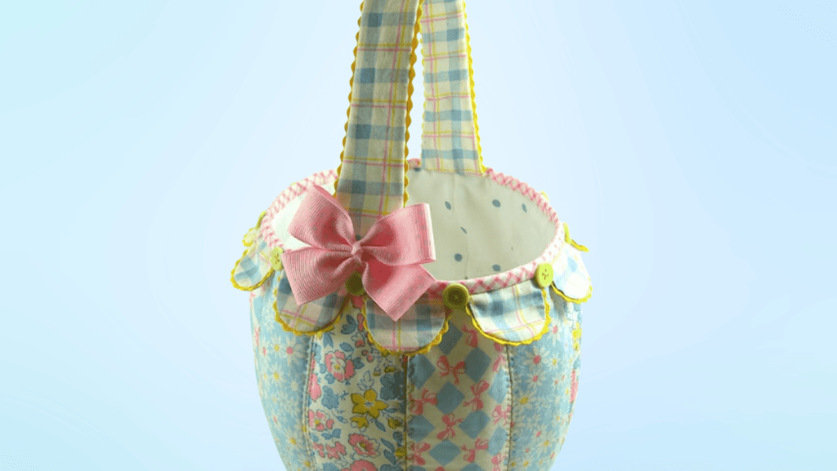 5 Easy DIY Fabric Easter Baskets You Will Want To Make - Nana Sews