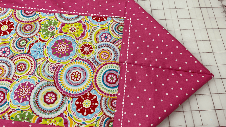 Easy 10 Minute Table Runner For Beginners - Nana Sews