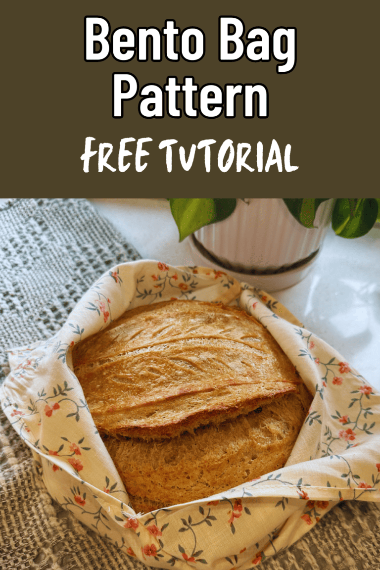 Easy Bento Bag Pattern Which You Can Make In 30 Minutes - Nana Sews