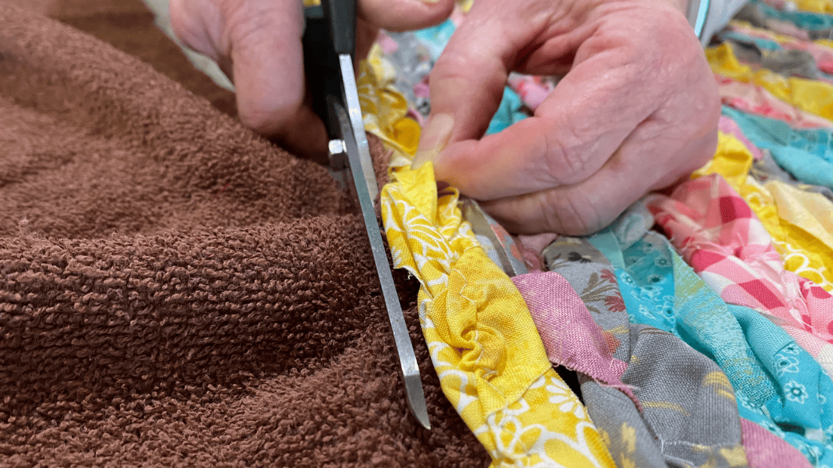 Easy Braided Rag Rug in 1 Hour - Nana Sews