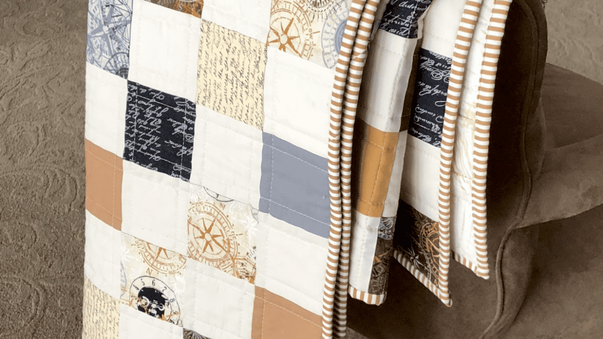 Easy Quilts for Men - Nana Sews