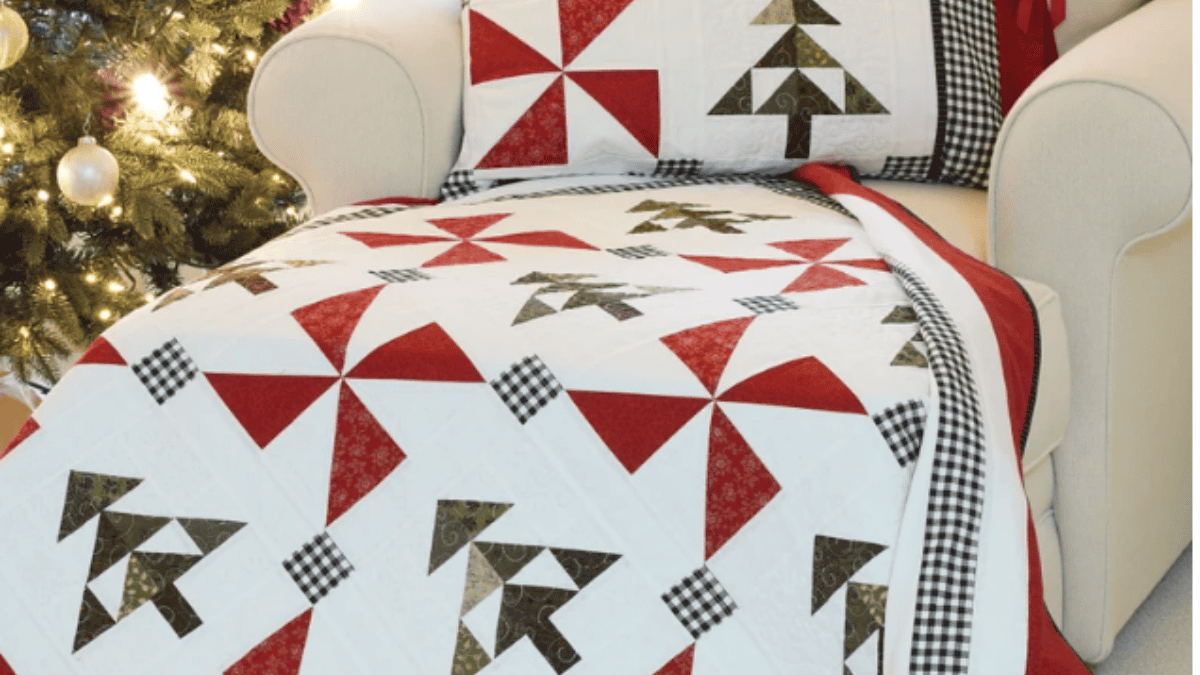 10 Easy Christmas Quilt Patterns - Nana Sews