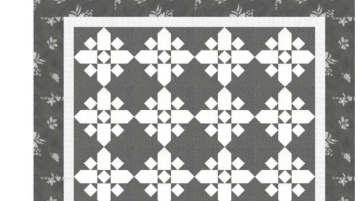 10 Easy Snowflake Quilt Patterns - Nana Sews