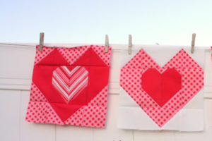 Heart Quilt Block Patterns - Nana Sews
