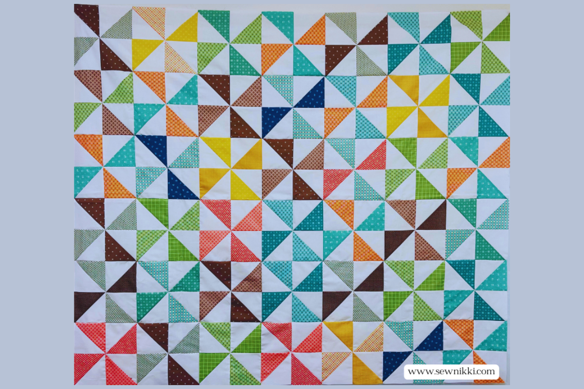 Half Square Triangle Quilt Pattern Ideas - Nana Sews