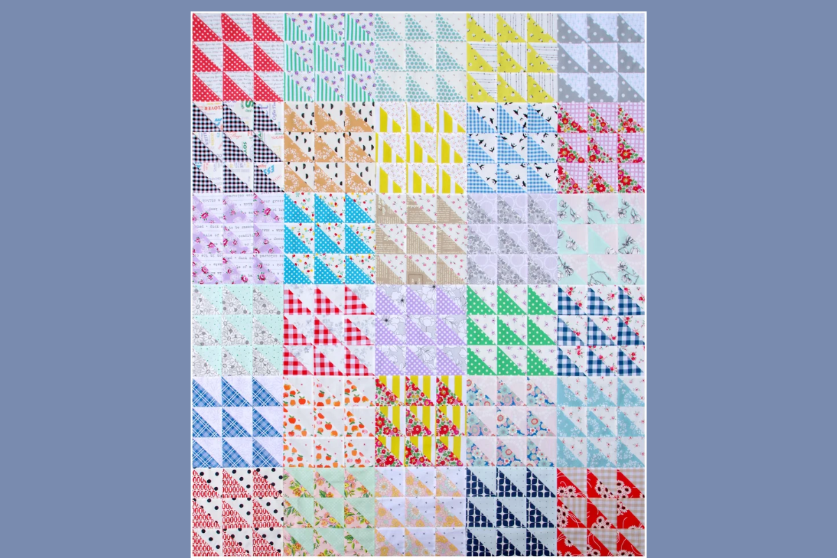 Half Square Triangle Quilt Pattern Ideas - Nana Sews